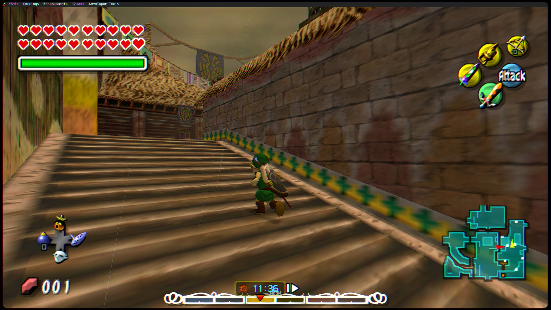 HD 3DS styled Clock Mod for 2Ship2Harkinian (Majora's Mask PC Port ...