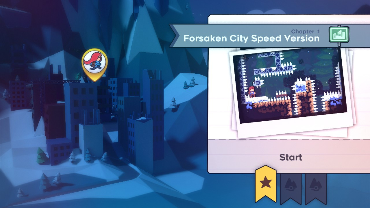 Forsaken City Speed Version Mod for Celeste | Celeste Mods