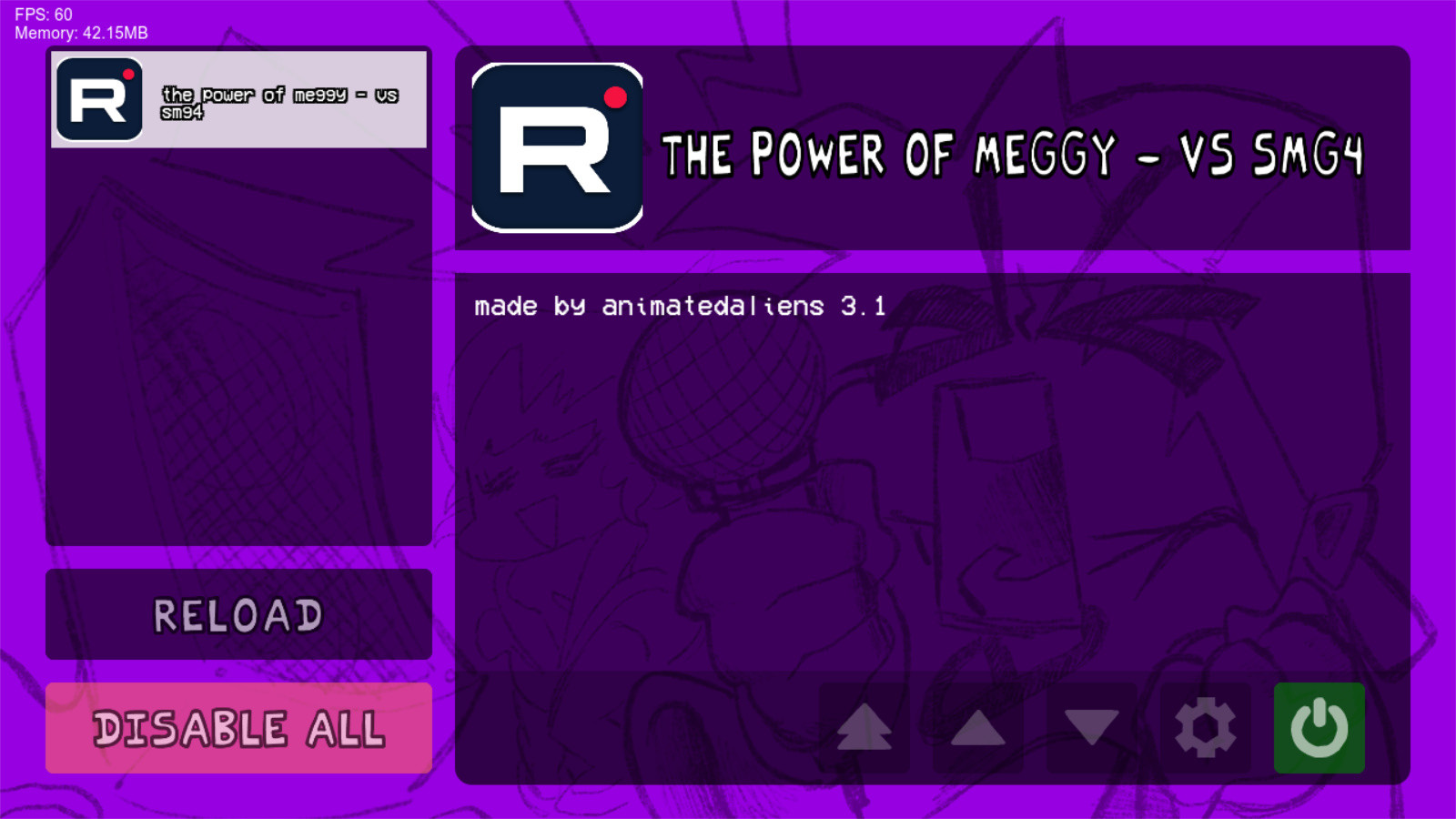 the power of meggy: vs smg4 Mod for Friday Night Funkin' | FNF Mods