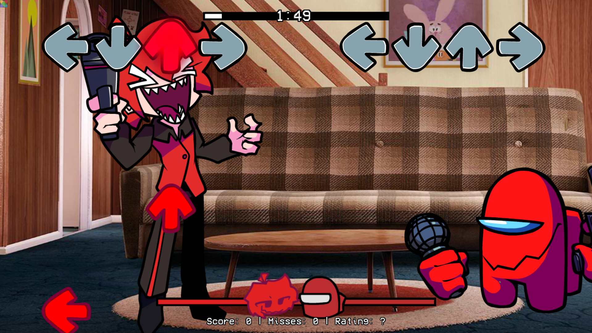 Gumbal But Robert and Red Imposter Sing it Mod for Friday Night Funkin ...