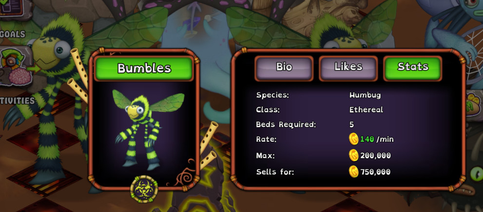 Upper Leg & Arm Fur Humbug Mod for My Singing Monsters | MSM Mods