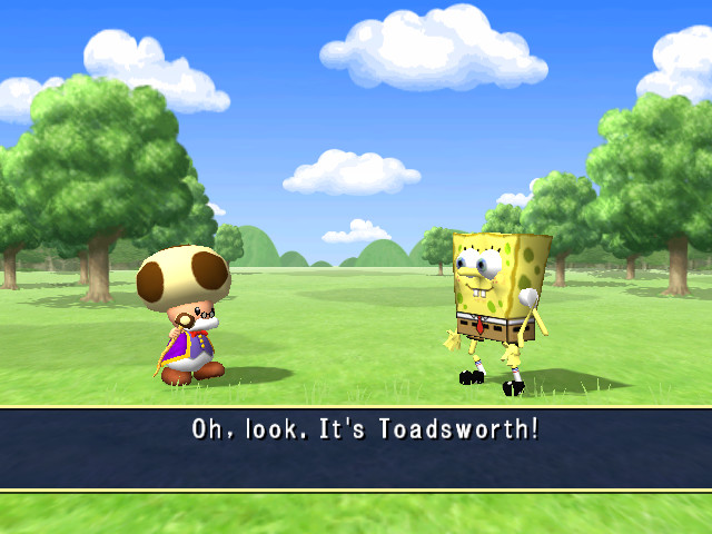 SpongeBob over Mario Mod for Mario Party 7 | MP7 Mods