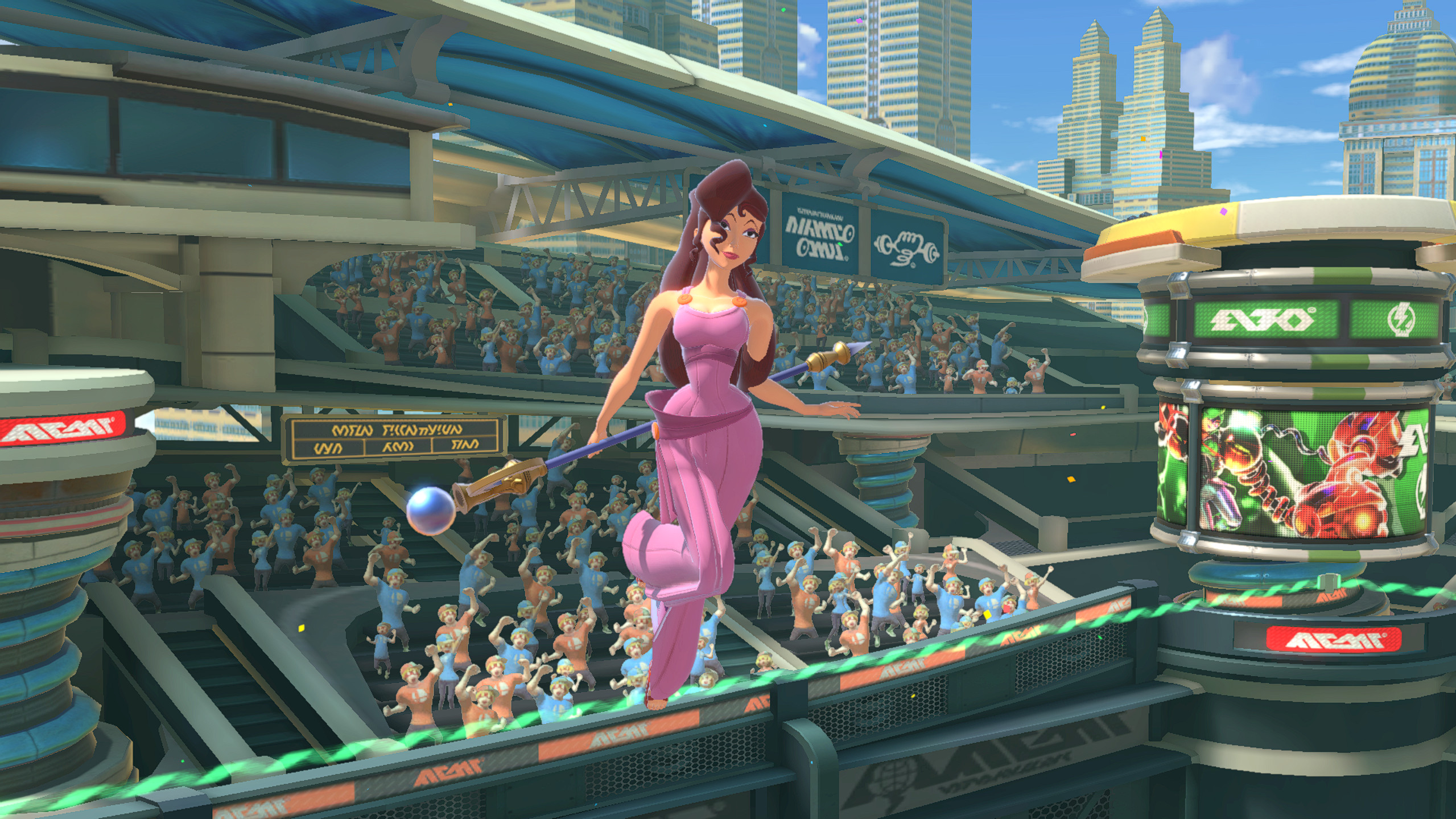 Disney's Hercules | Megara over Palutena Mod for Super Smash Bros ...