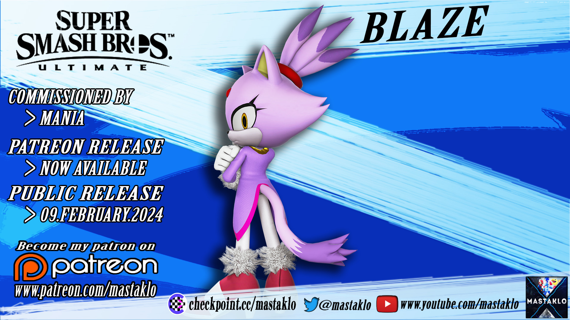 Blaze Mod for Super Smash Bros. Ultimate | SSBU Mods