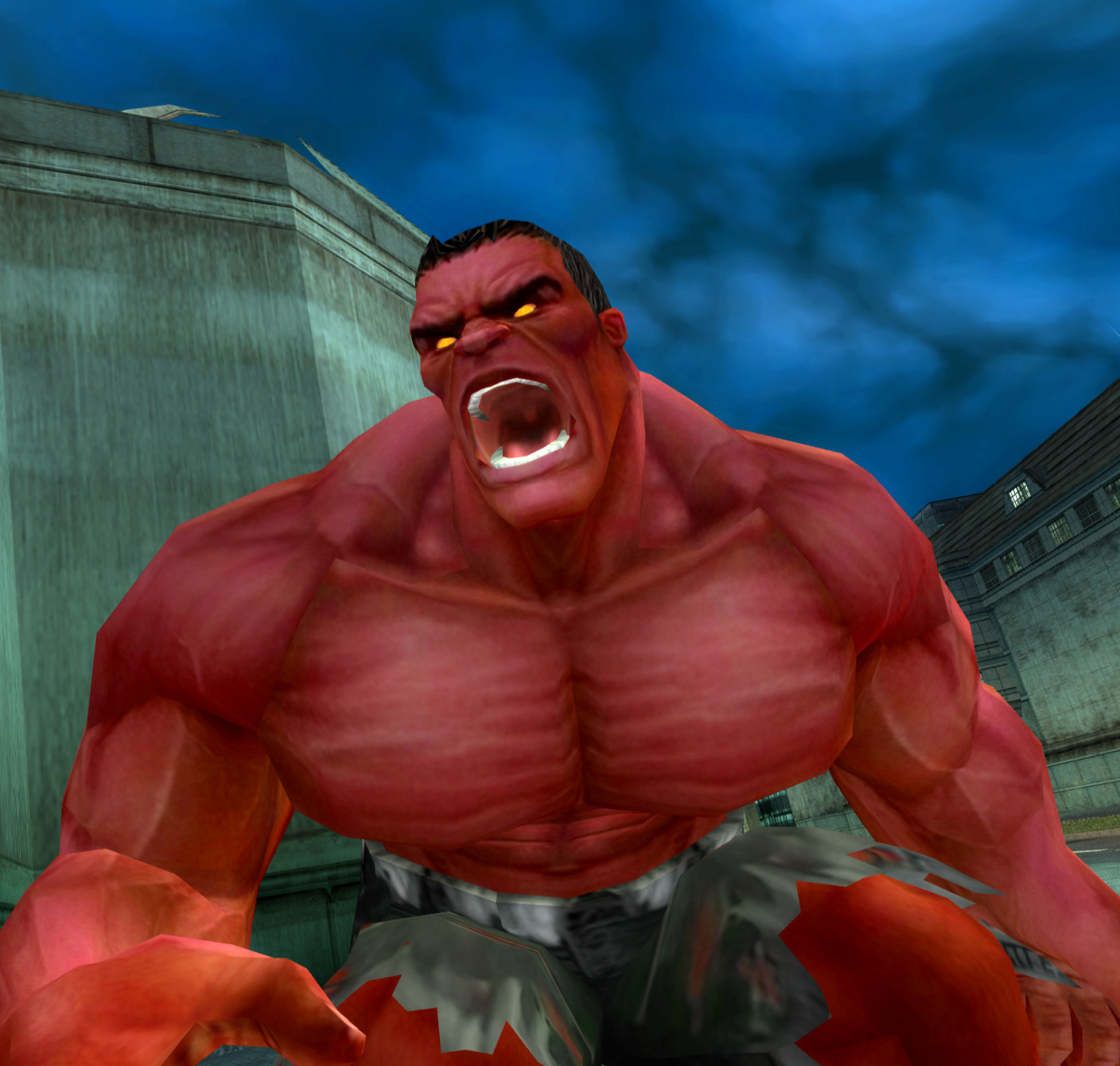 Classic Red Hulk Over Grey Hulk Mod for Hulk: Ultimate Destruction ...