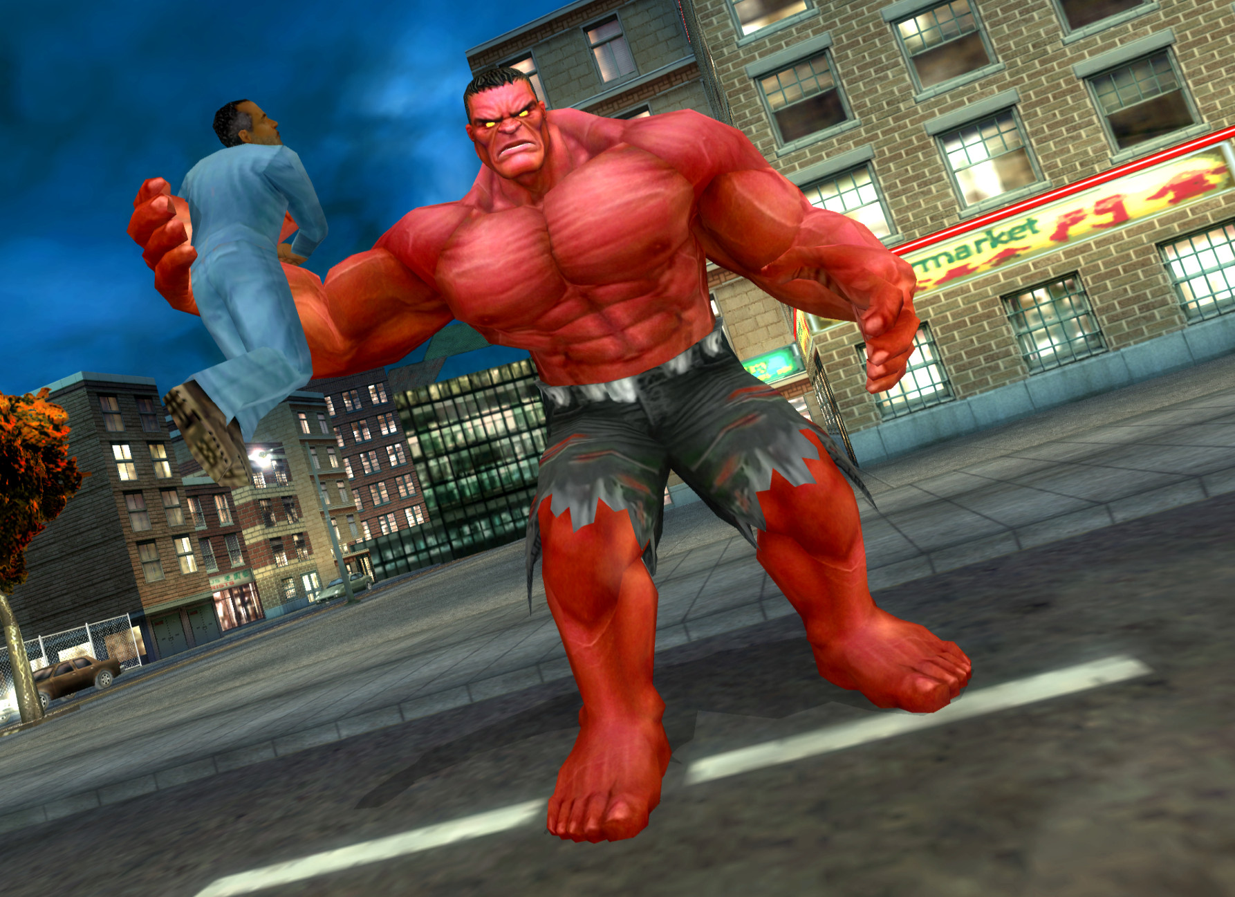 Classic Red Hulk Over Grey Hulk Mod for Hulk: Ultimate Destruction ...