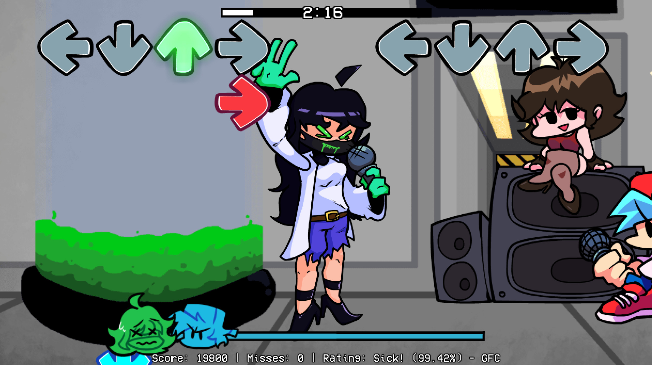 Toxic Tussle (Vs Ashira Moro) Mod for Friday Night Funkin' | FNF Mods