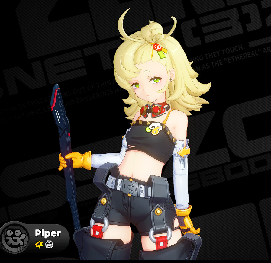 Thick And Curvy Piper Mod for Zenless Zone Zero | ZZZ Mods