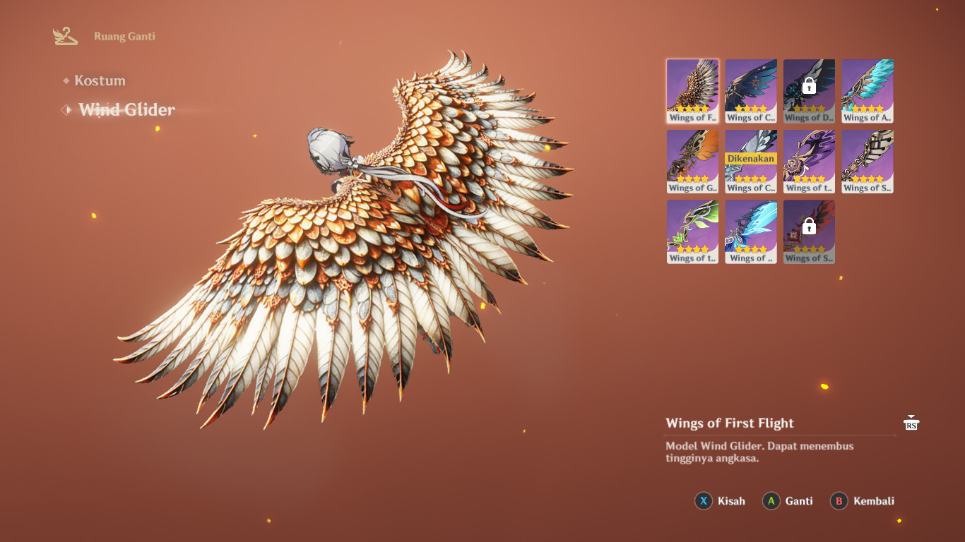 Big Wing Glider Mod for Genshin Impact | GI Mods