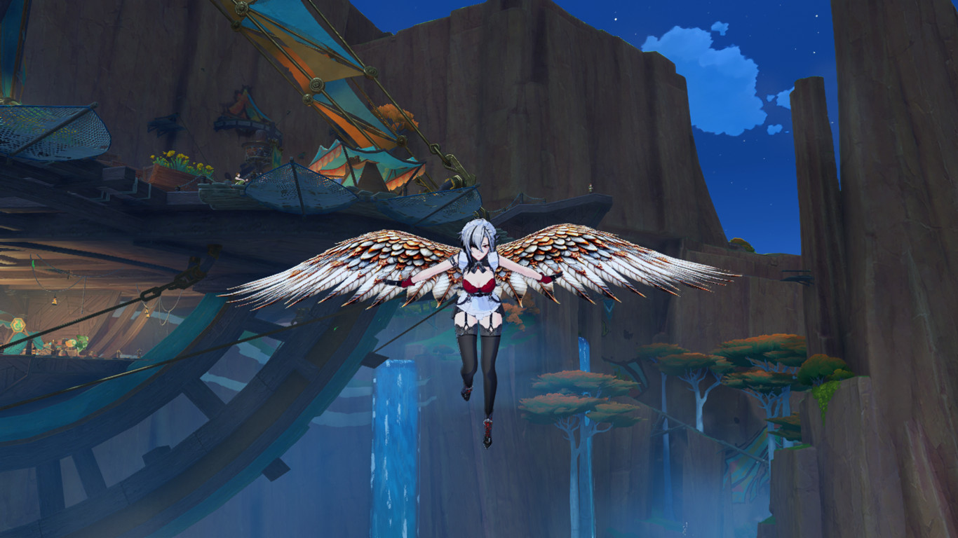 Big Wing Glider Mod for Genshin Impact | GI Mods