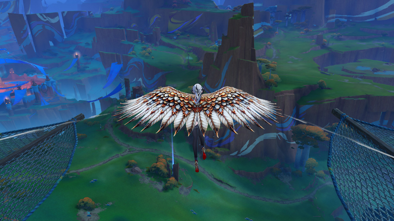 Big Wing Glider Mod for Genshin Impact | GI Mods