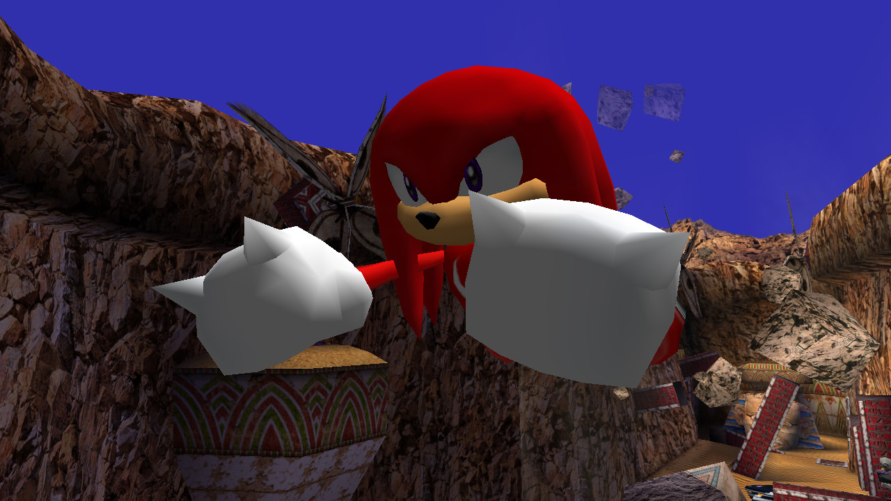 Tweaked Knuckles Model Mod for Sonic Adventure 2 | SA2 Mods