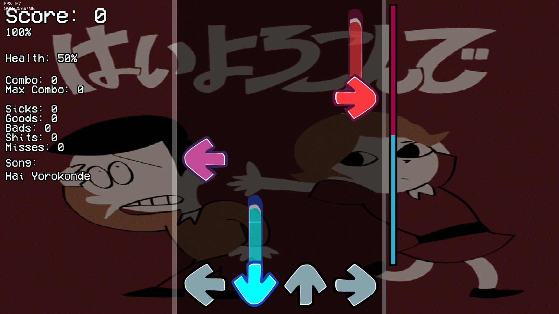 Osu Mania Funkin (FNF x Osu Mania DEMO) Mod for Friday Night Funkin ...