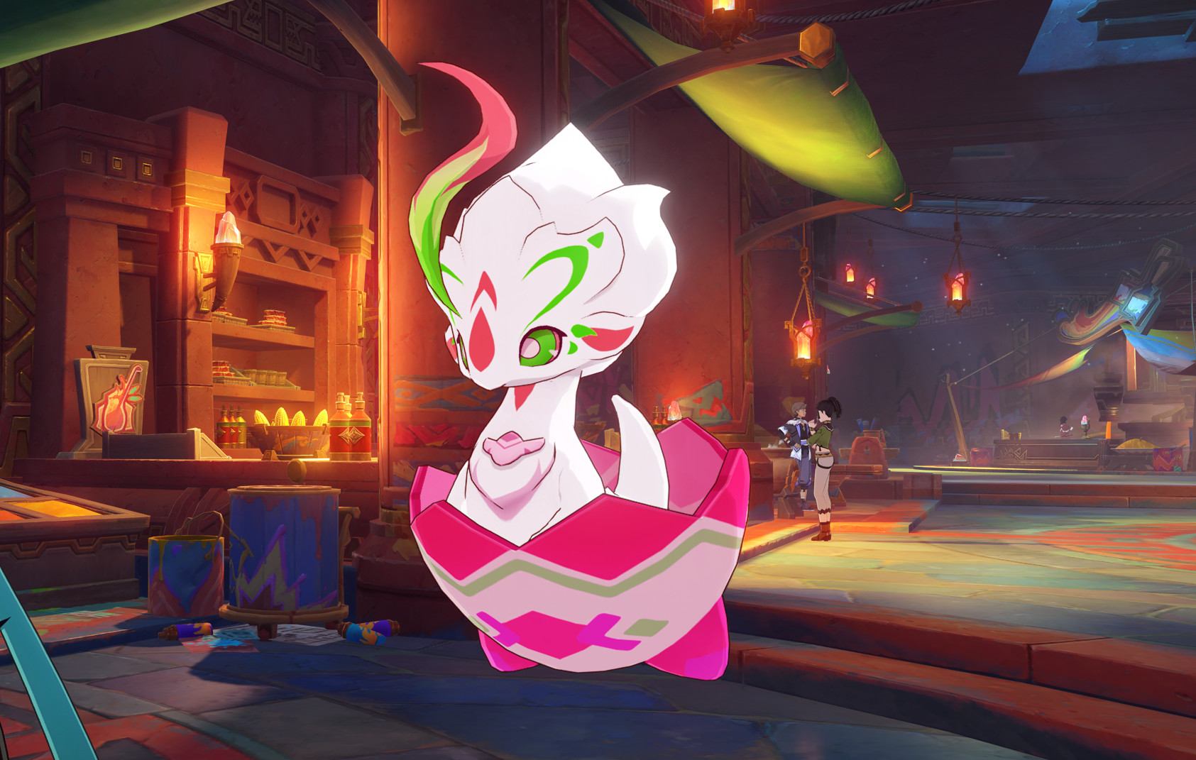 Firstborn Firesprite Colour toggle Mod for Genshin Impact | GI Mods