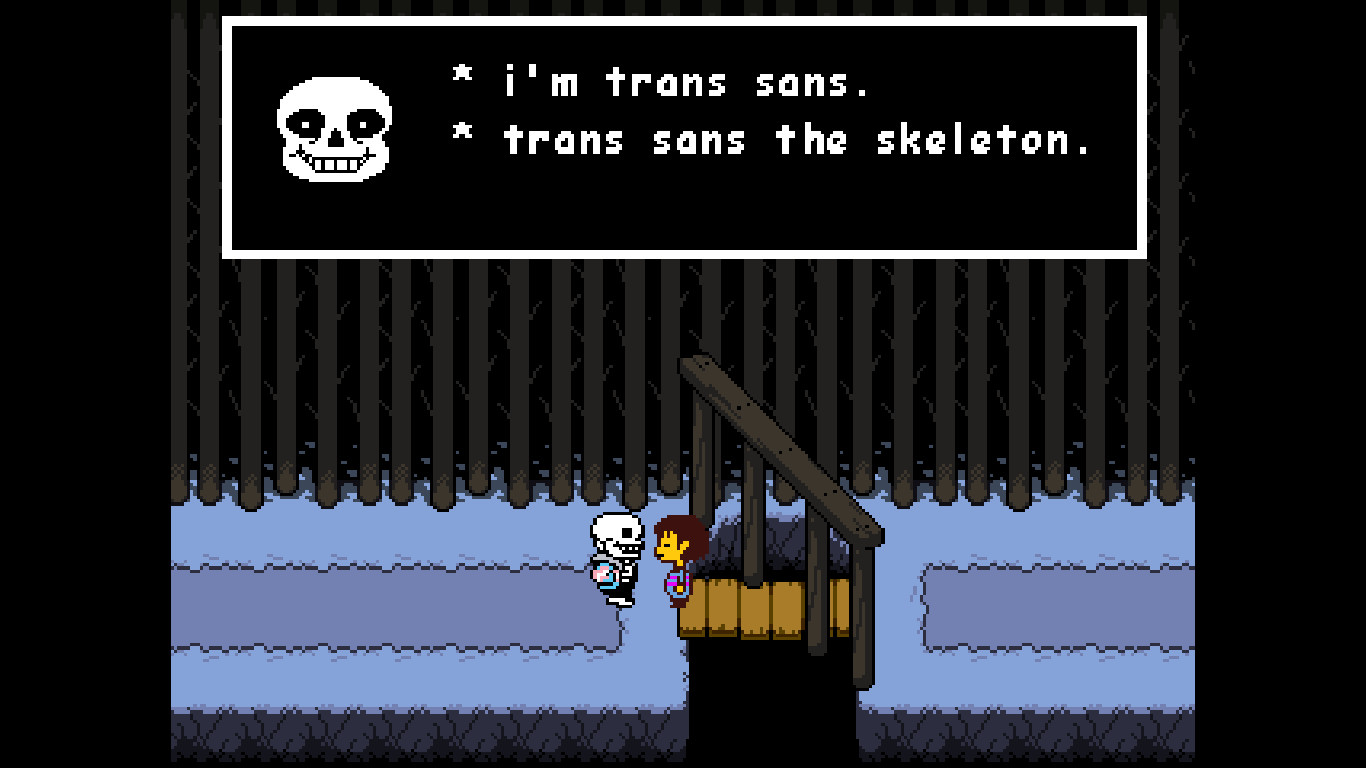 Trans Sans Mod for UNDERTALE | UNDERTALE Mods