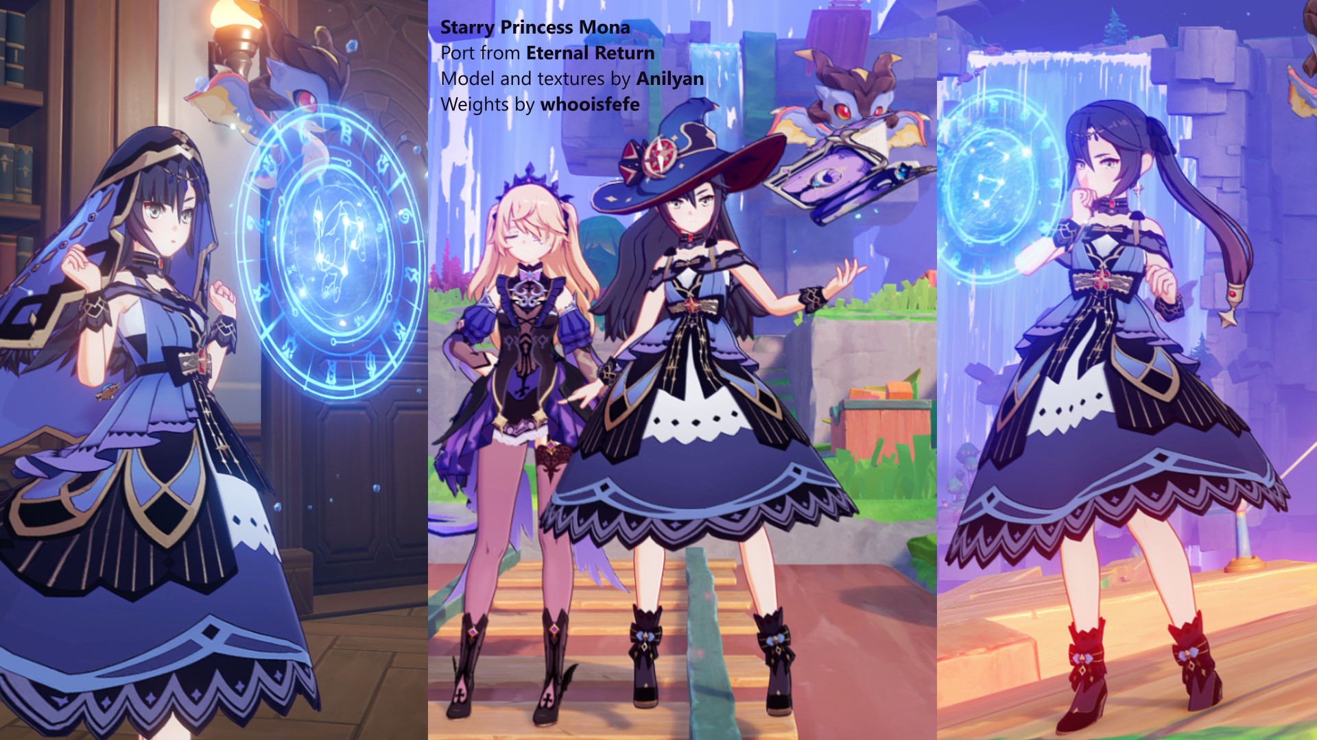 Starry Princess Mona Mod for Genshin Impact | GI Mods
