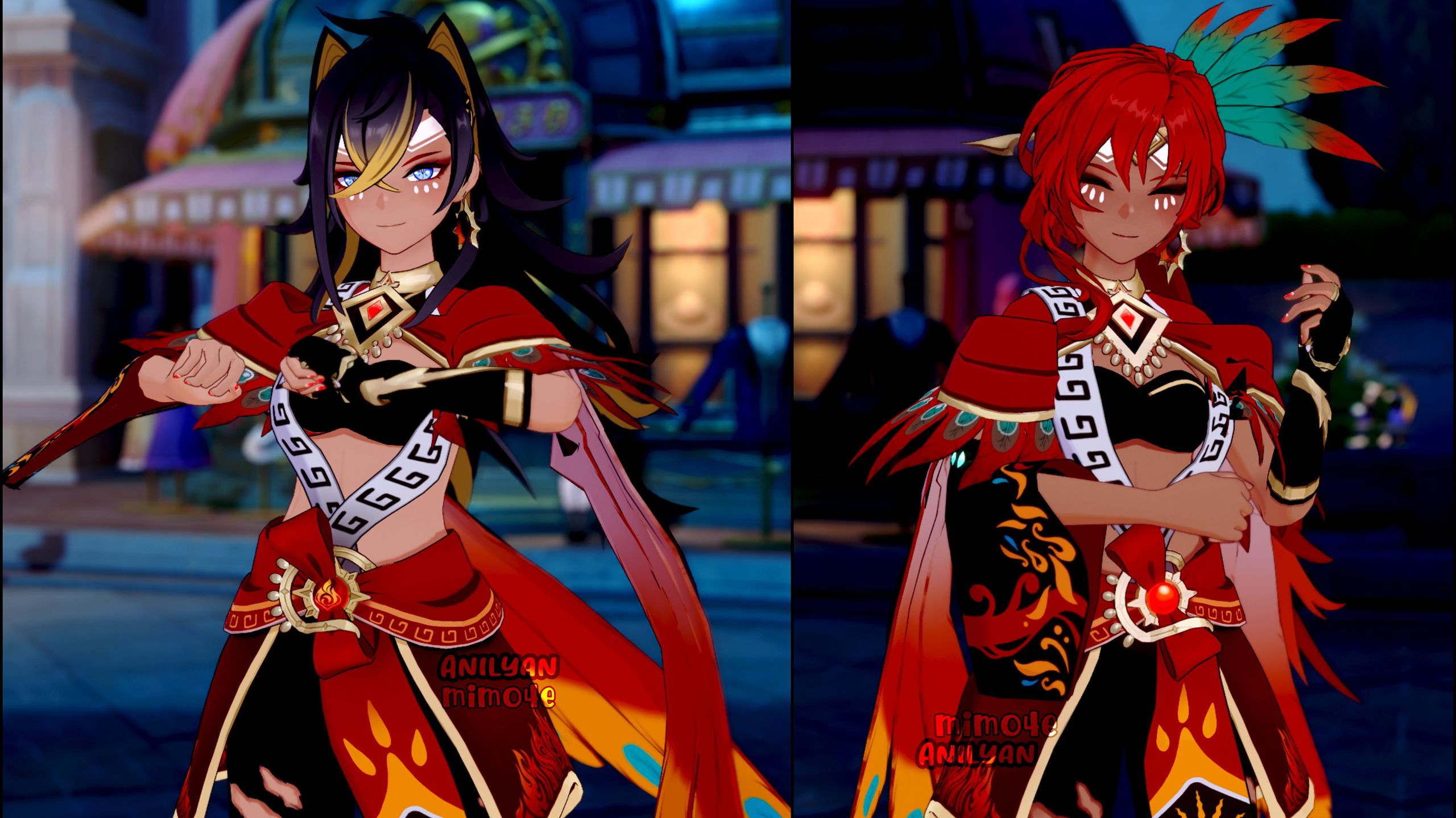 Fan Archon Murata + Natlan Dehya Mod for Genshin Impact | GI Mods