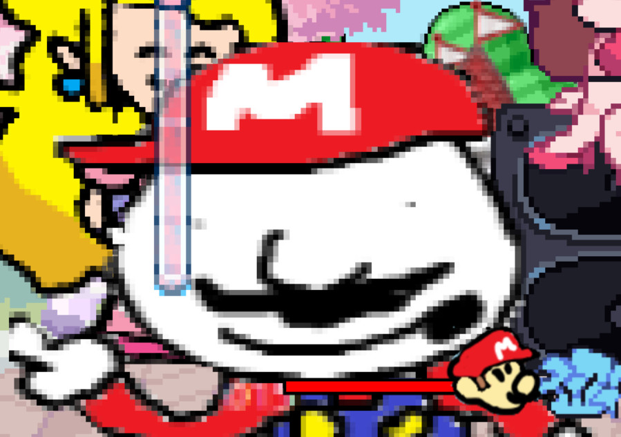 Vs Maro V2 Mod for Friday Night Funkin' | FNF Mods