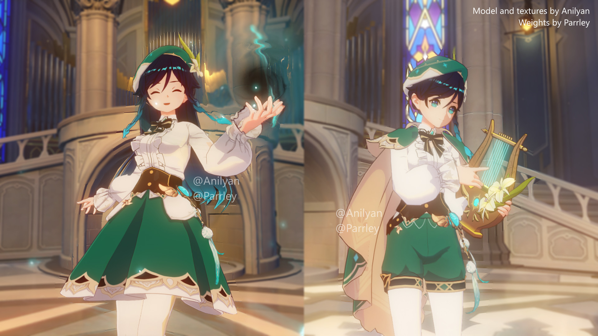 Venti Genderbend Mod for Genshin Impact | GI Mods