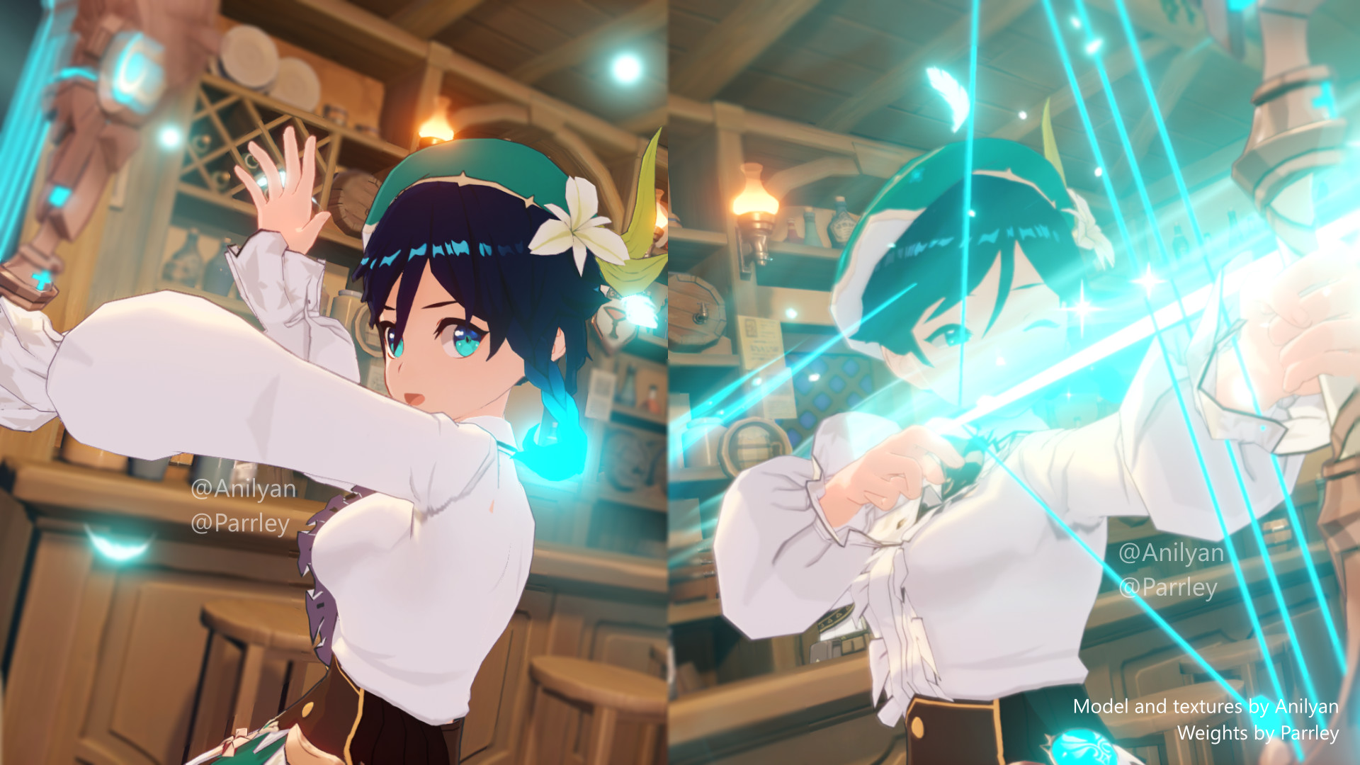 Venti Genderbend Mod for Genshin Impact | GI Mods