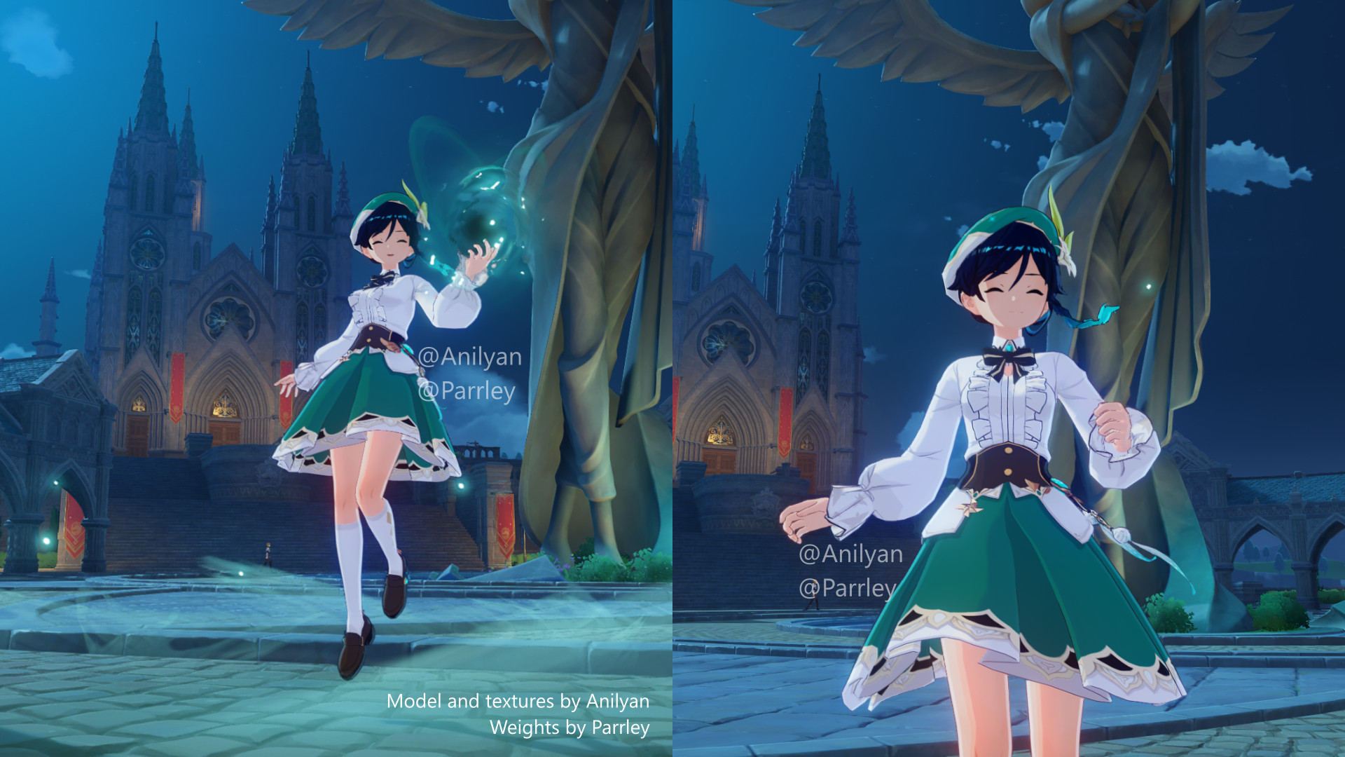 Venti Genderbend Mod for Genshin Impact | GI Mods