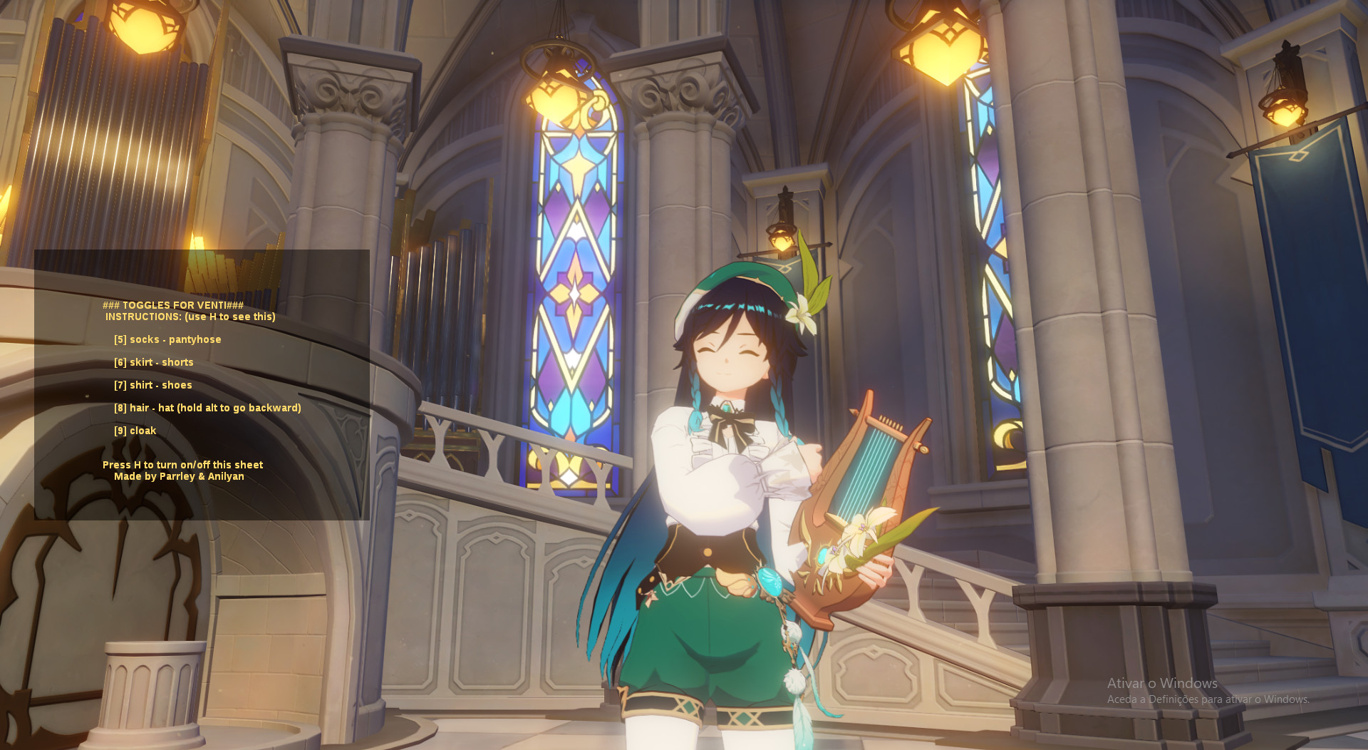 Venti Genderbend Mod for Genshin Impact | GI Mods