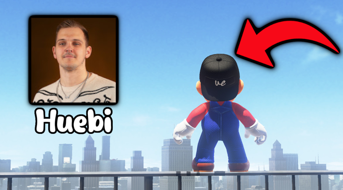 Huebi (ue cap) Mod for Super Mario Odyssey | SMO Mods