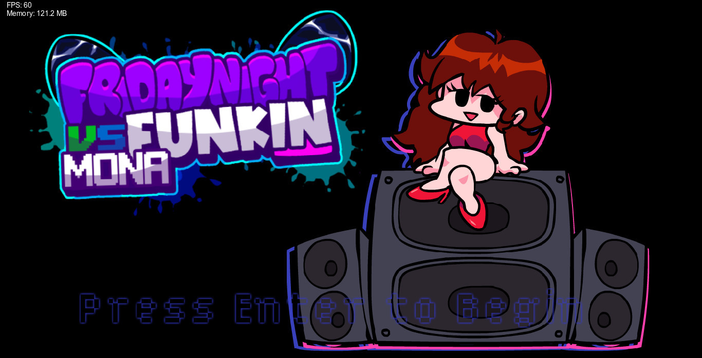Vs Mona REVIVED V1 Demo Mod for Friday Night Funkin' | FNF Mods