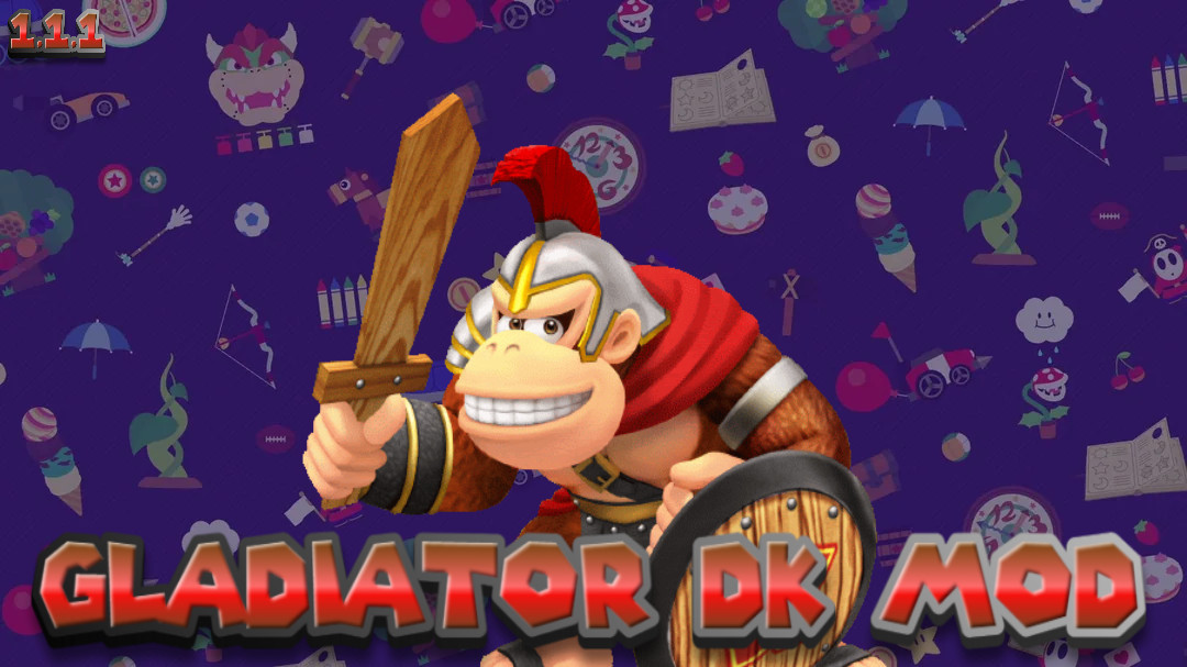 Gladiator DK joins the party Mod for Mario Party Superstars | MPS Mods