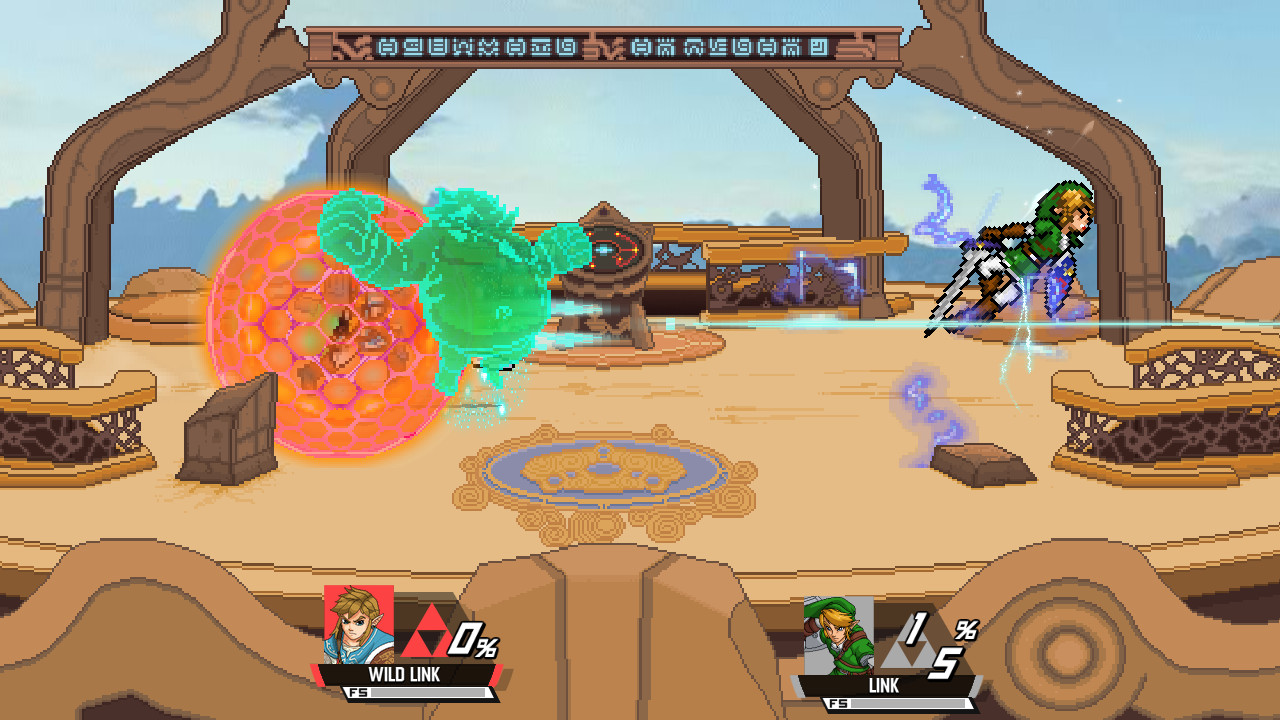 Wild Link - Climbing Update (CMC 8/SSBC 0.9.5) Mod for Super Smash Bros ...