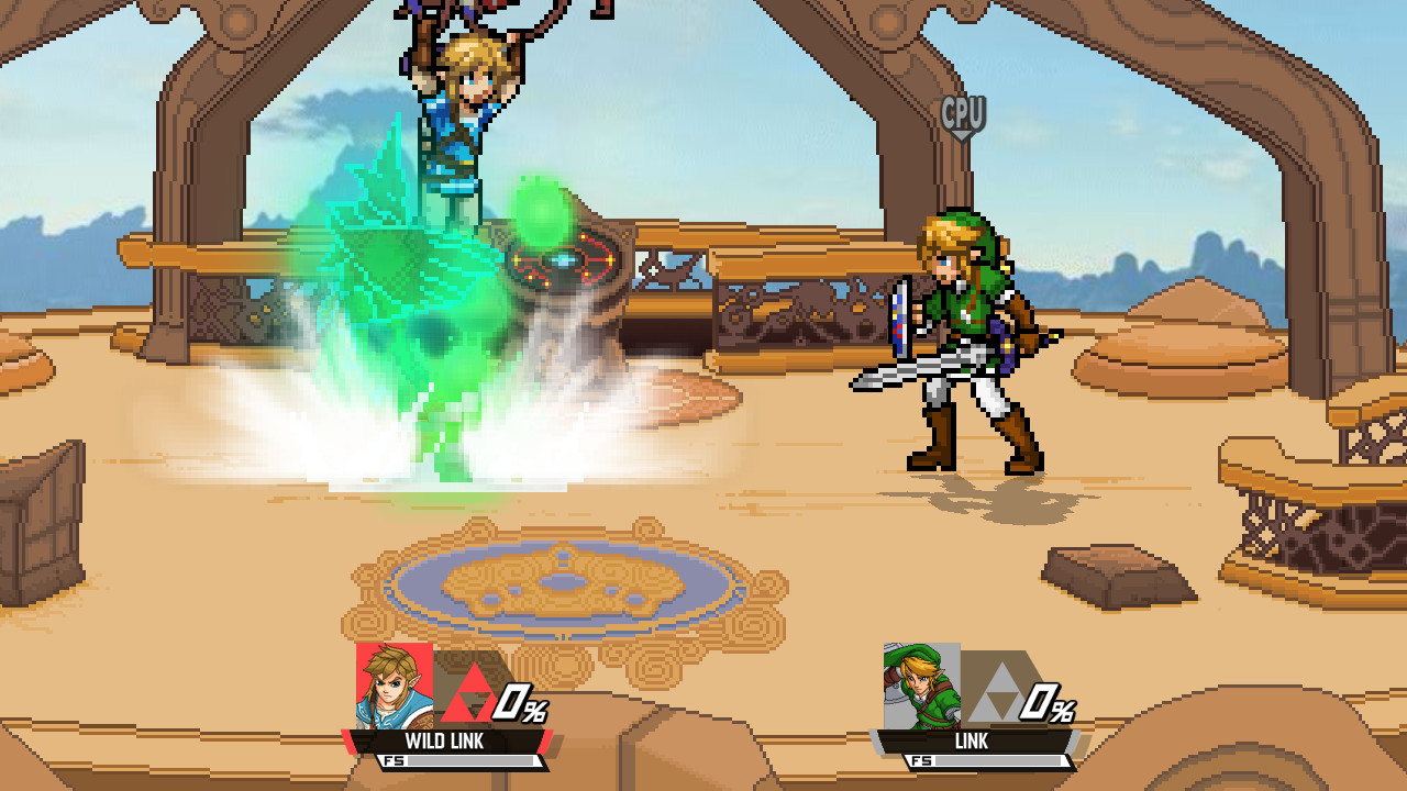 Wild Link - Climbing Update (CMC 8/SSBC 0.9.5) Mod for Super Smash Bros ...