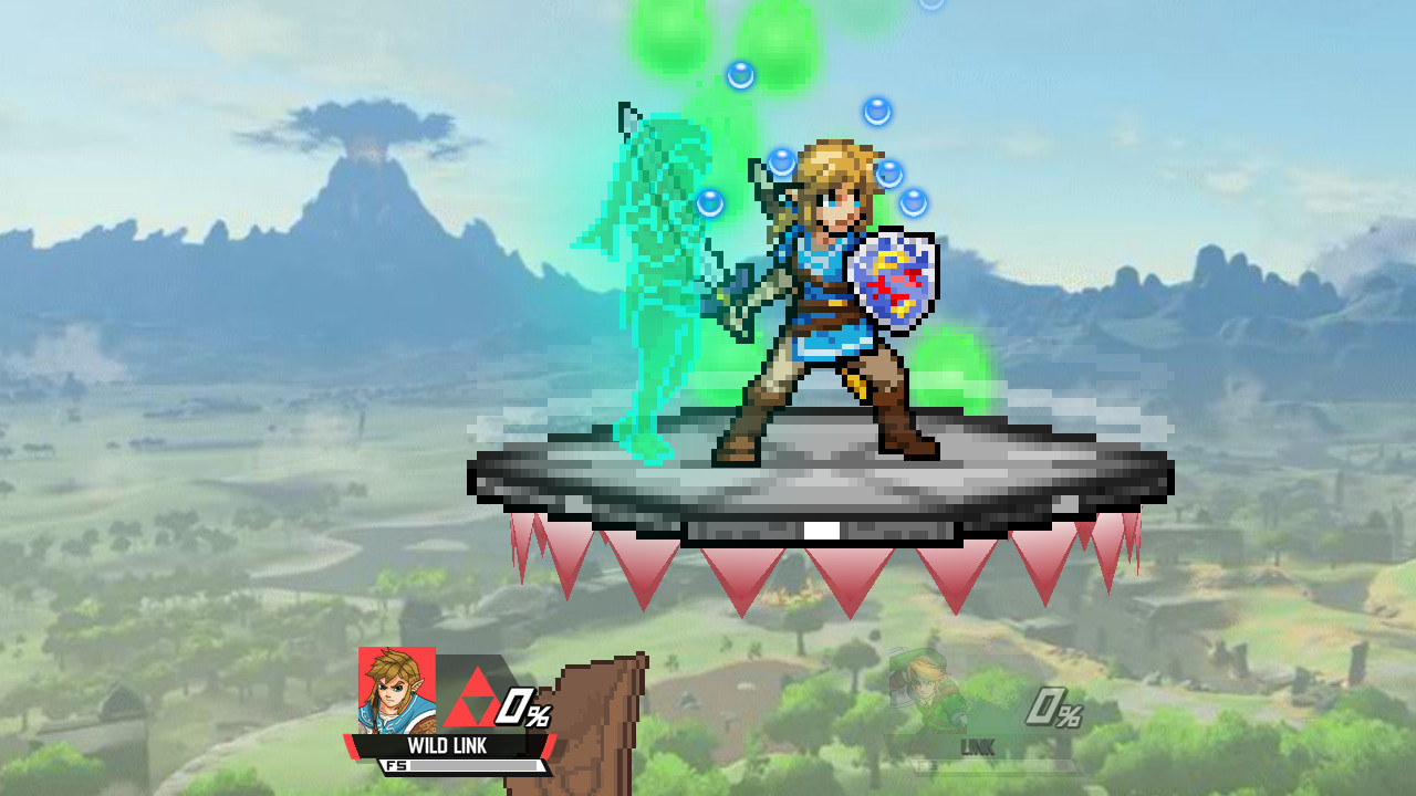 Wild Link - Climbing Update (CMC 8/SSBC 0.9.5) Mod for Super Smash Bros ...