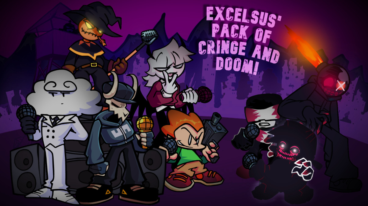 Excelsus' Pack of Cringe and Doom! (V1 DOWNLOAD) Mod for Friday Night ...