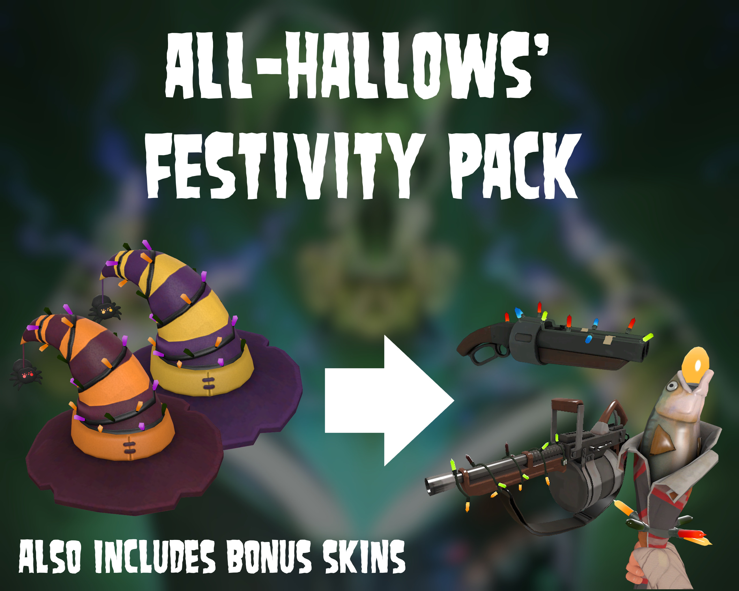 All Hallows' Festivity Pack Mod for Team Fortress 2 | TF2 Mods