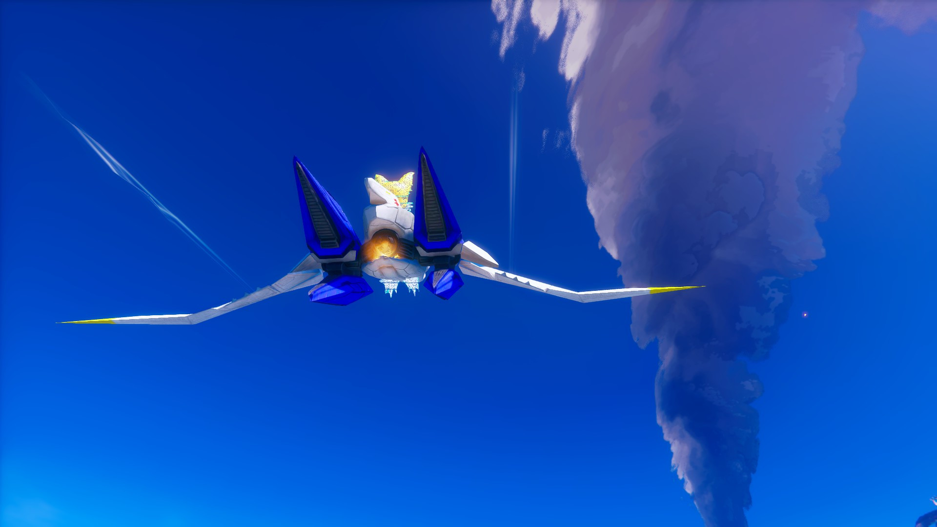 Arwing (Star Fox) Over Cyclone Mod for Sonic Frontiers | Frontiers Mods