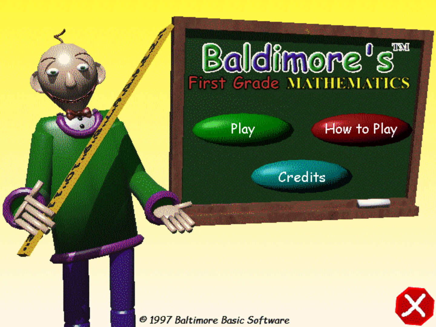 Baldimore's 1st Grade Math (RUN IN 640x480) Mod for Baldi's Basics ...