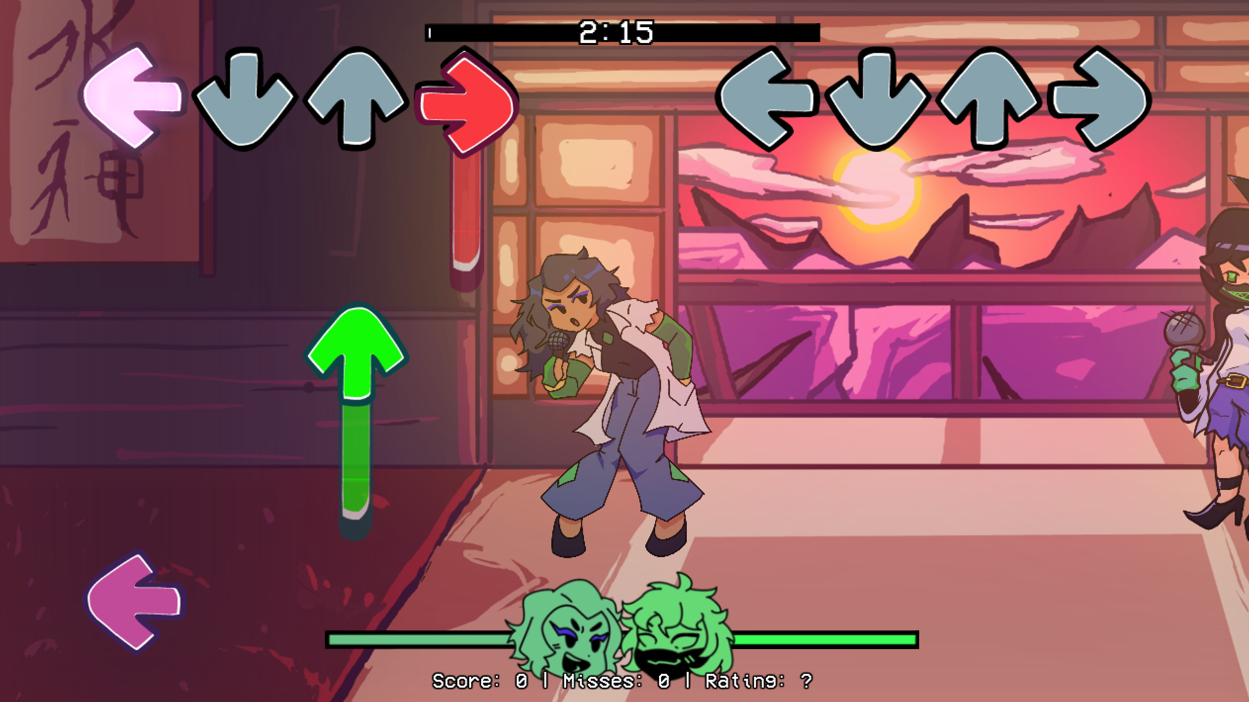 Toxic Tussle (Vs Ashira Moro) Mod for Friday Night Funkin' | FNF Mods