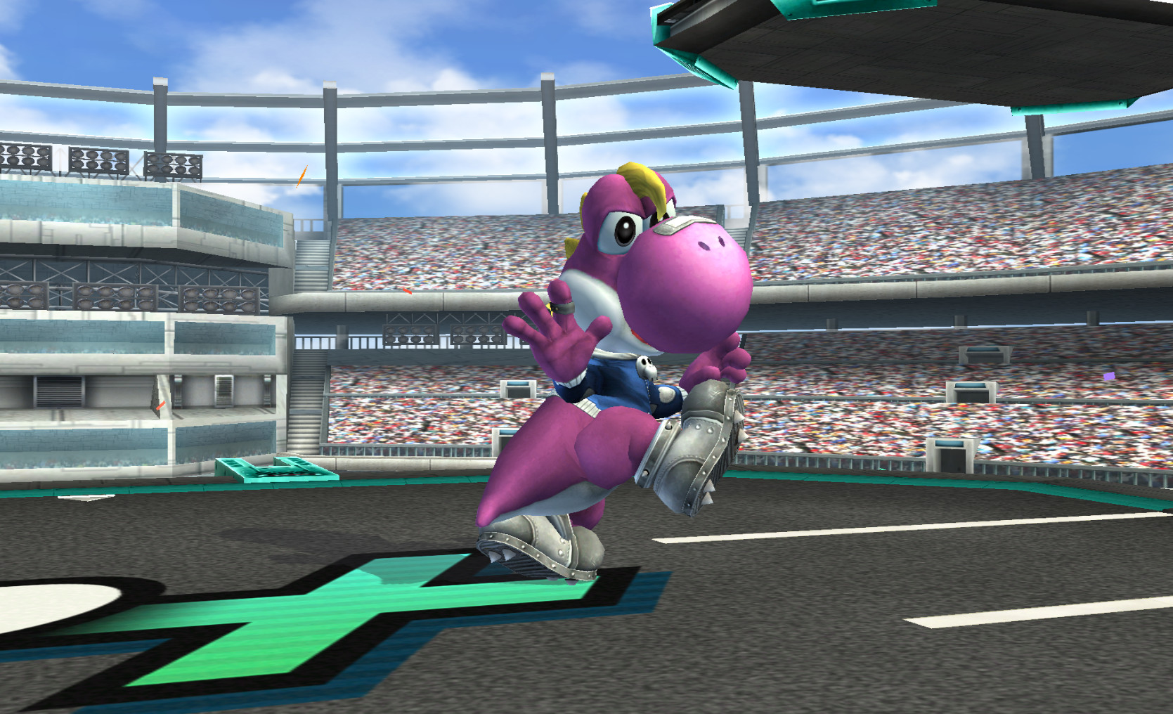 Prince Mush Gonzales Yoshi Mod for Super Smash Bros. Brawl | Brawl Mods