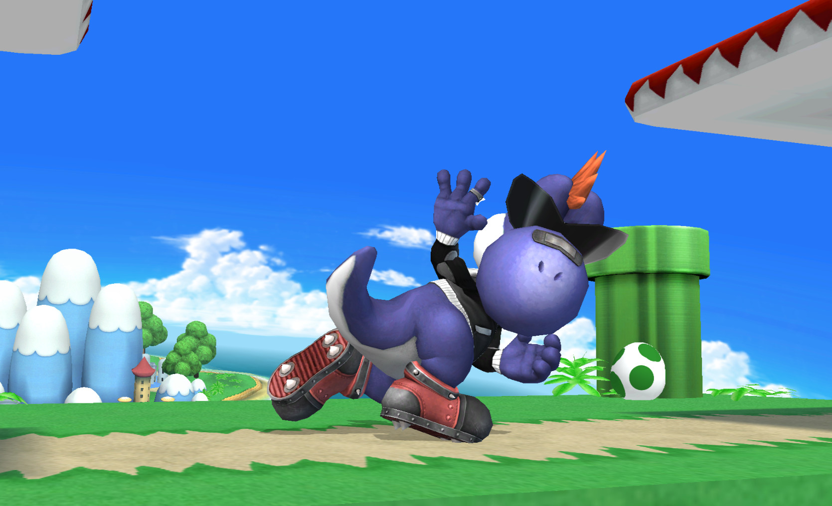 Boshi Gonzales Yoshi Mod for Super Smash Bros. Brawl | Brawl Mods