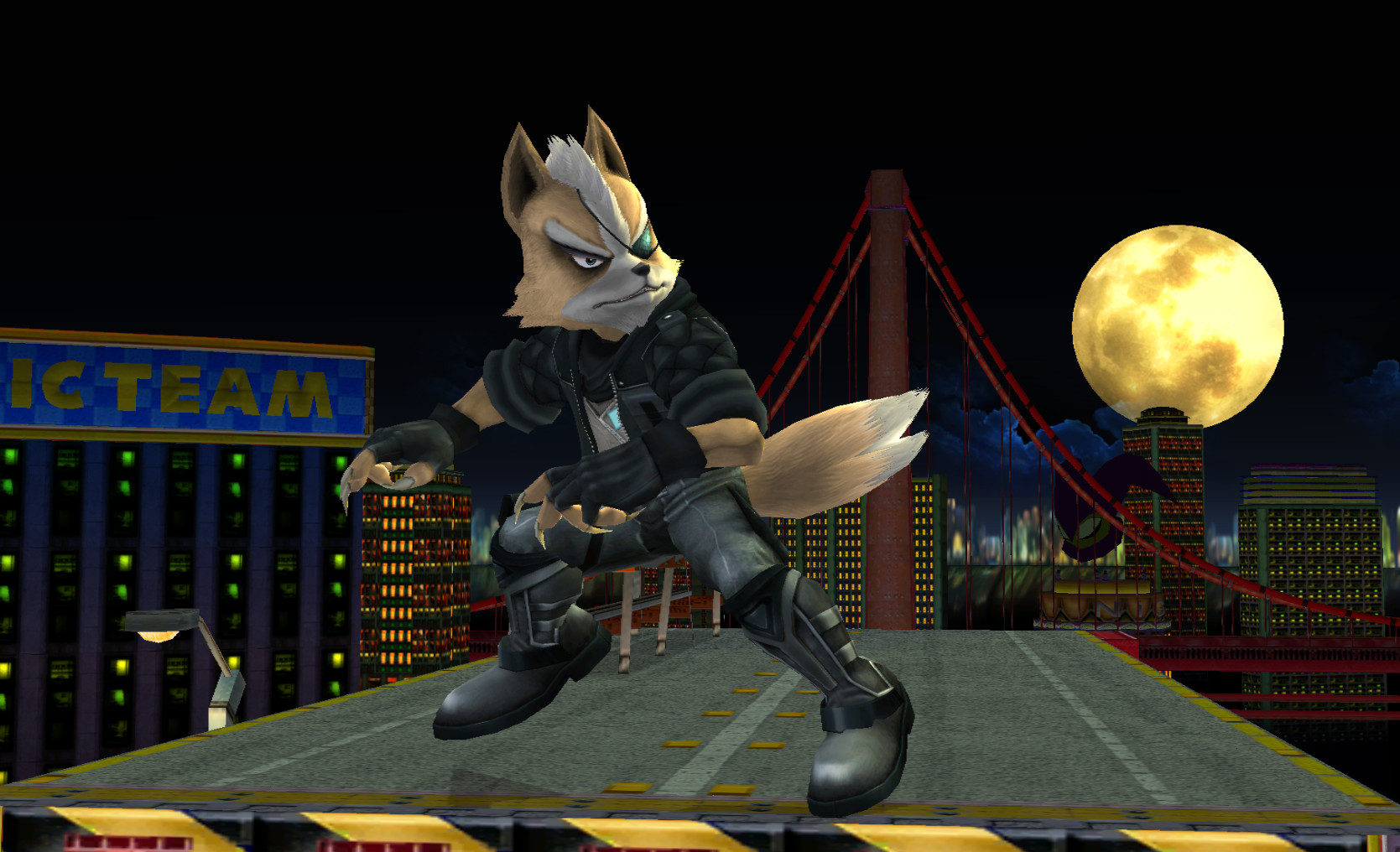 Whisper themed Pilot Wolf Mod for Super Smash Bros. Brawl | Brawl Mods