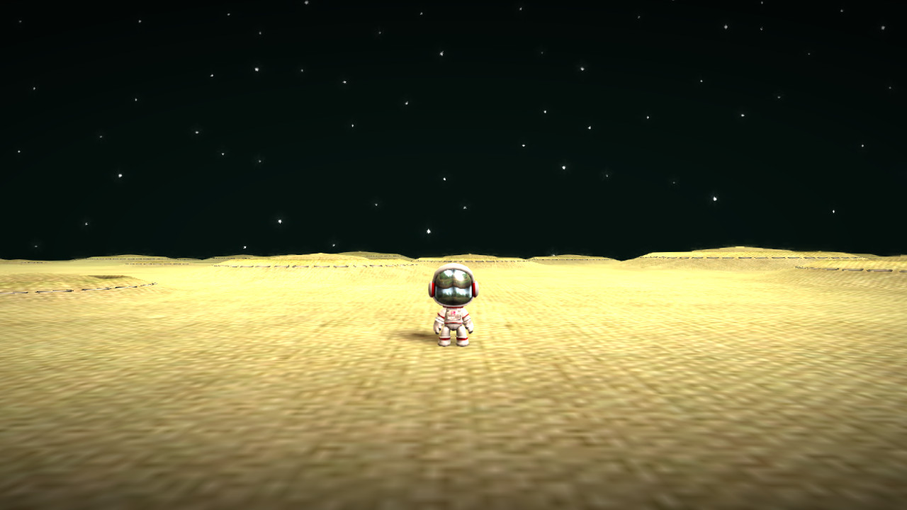 Moon Surface Background (LBP2) Mod for LittleBigPlanet 2 | LBP2 Mods
