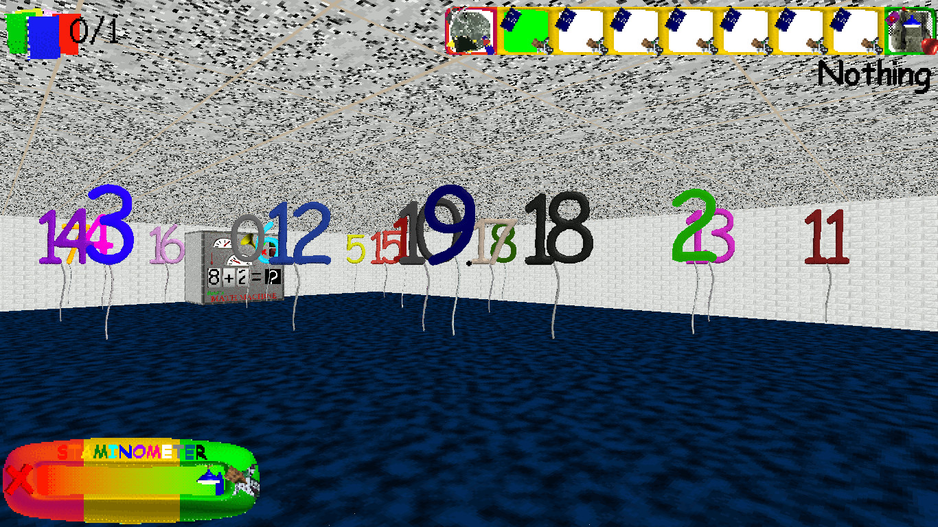 (0.11.X+) Retextured Numballoons Mod for Baldi's Basics | Baldi Mods