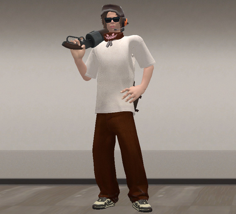 ElRubiusOMG as the Scout Mod for Team Fortress 2 | TF2 Mods