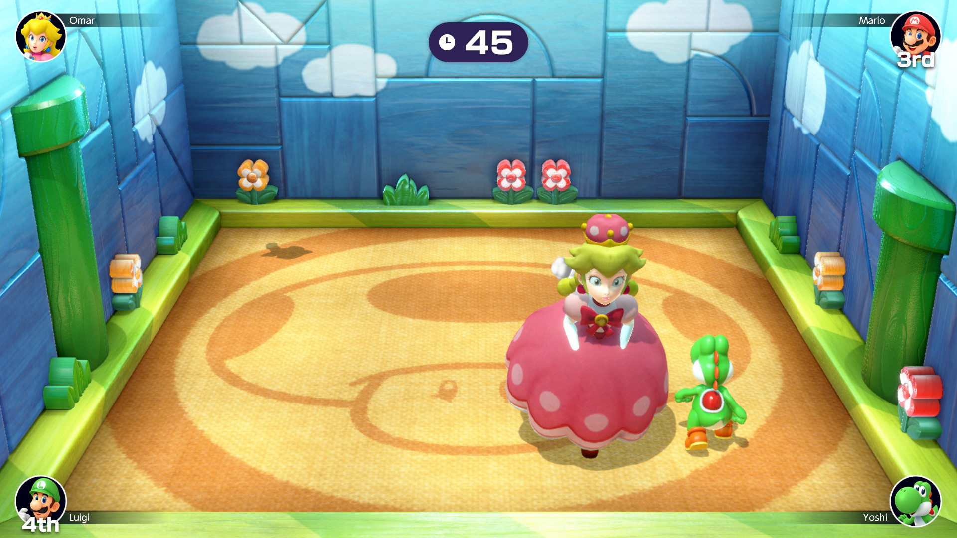 Peachette joins the party Mod for Mario Party Superstars | MPS Mods