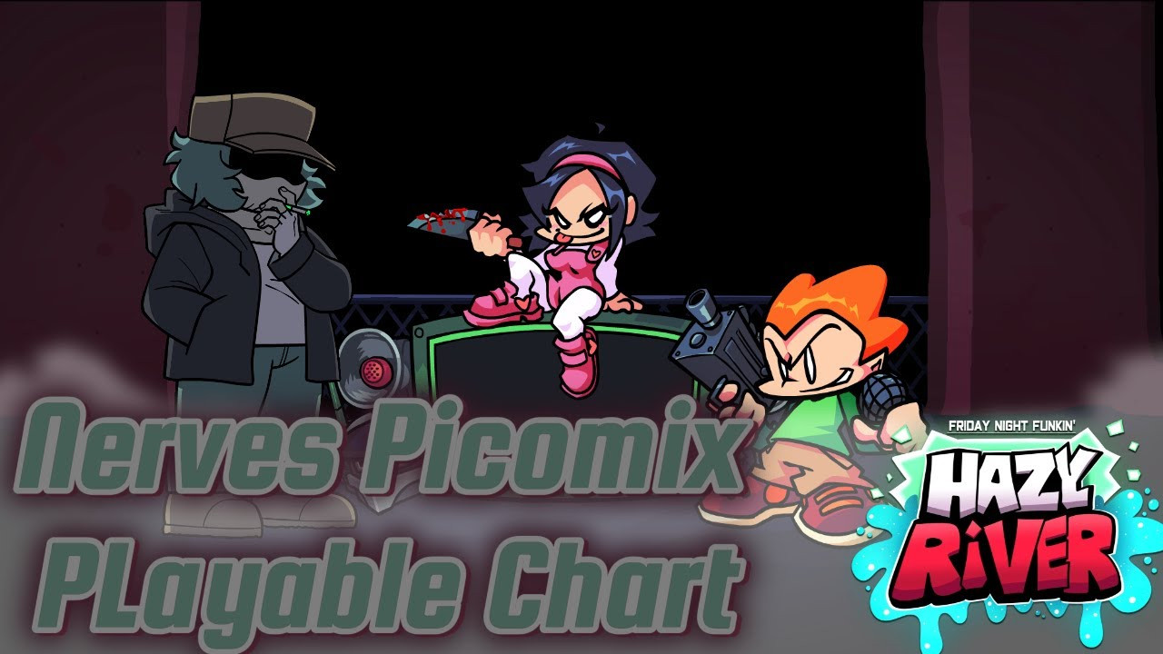 Nerves Picomix Mod for Friday Night Funkin' | FNF Mods