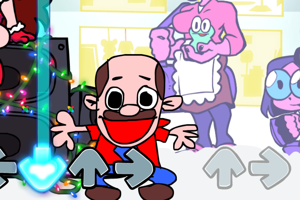 Marvin playable character for Psych Online Mod for Friday Night Funkin ...