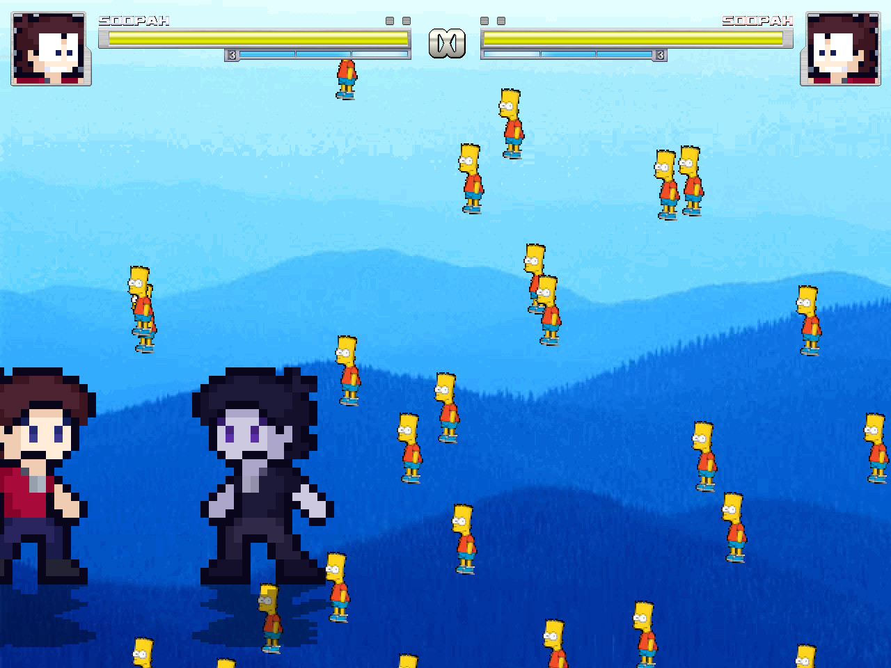 Bart Bash Mod for M.U.G.E.N | MUGEN Mods