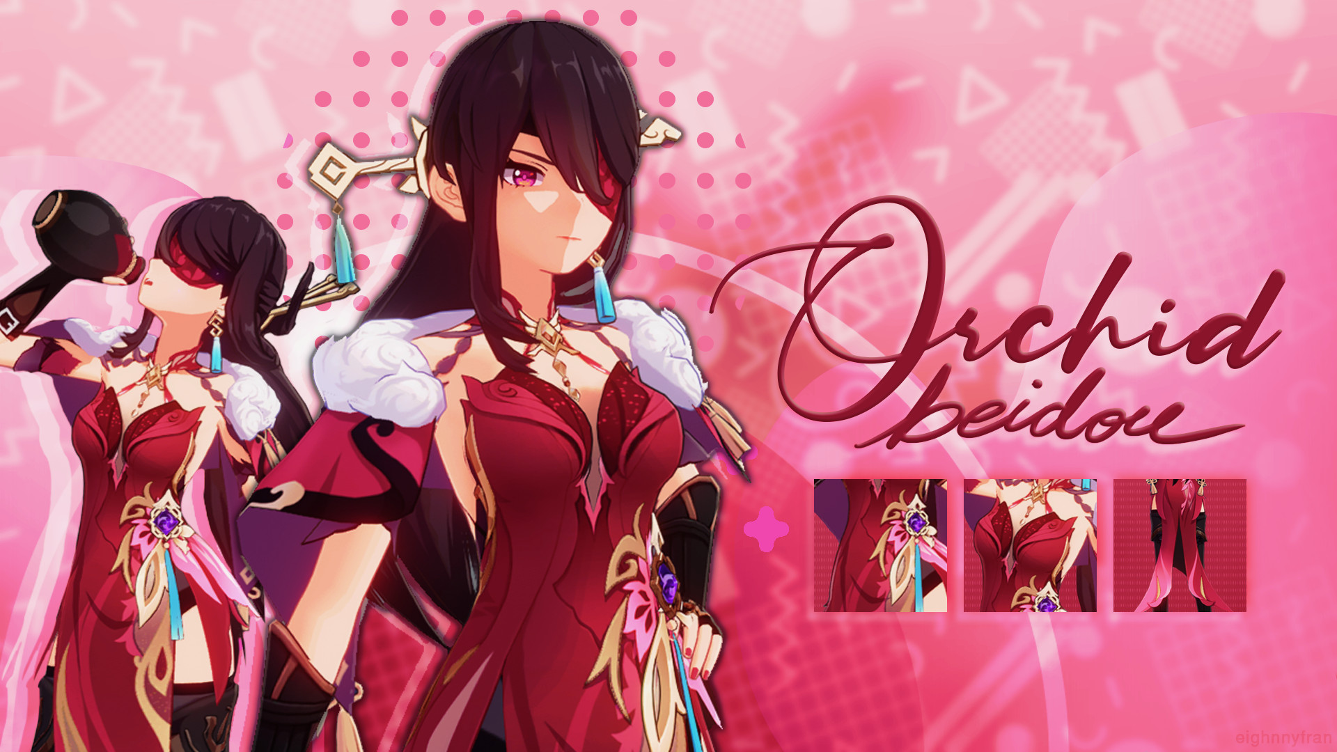 orchid beidou Mod for Genshin Impact | GI Mods