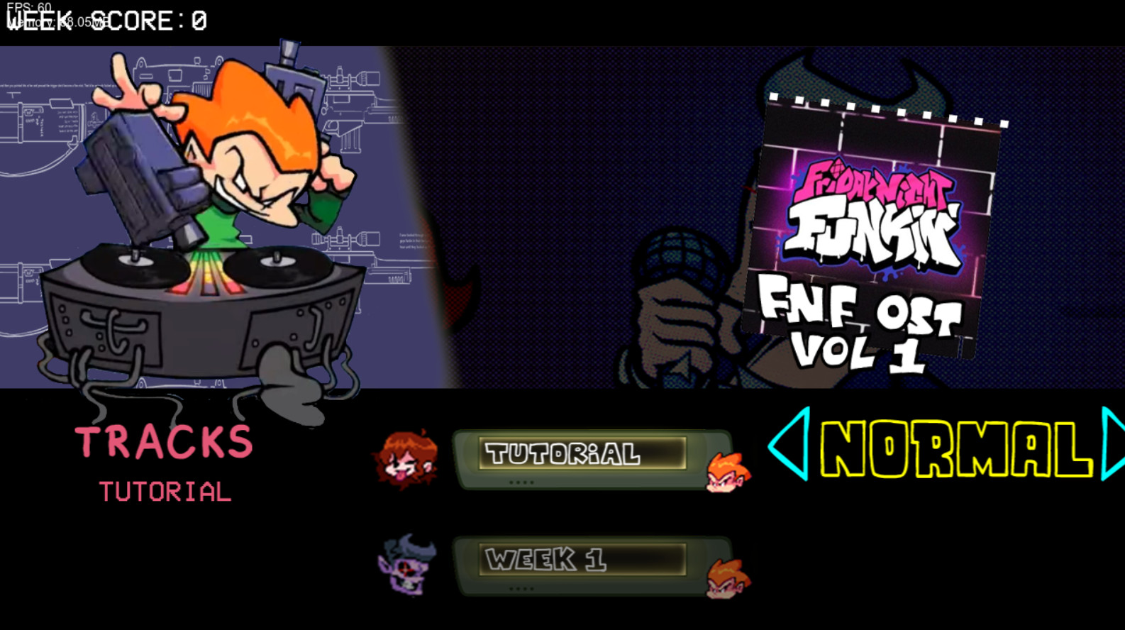 FNF Style Menu Update Mod for Friday Night Funkin' | FNF Mods