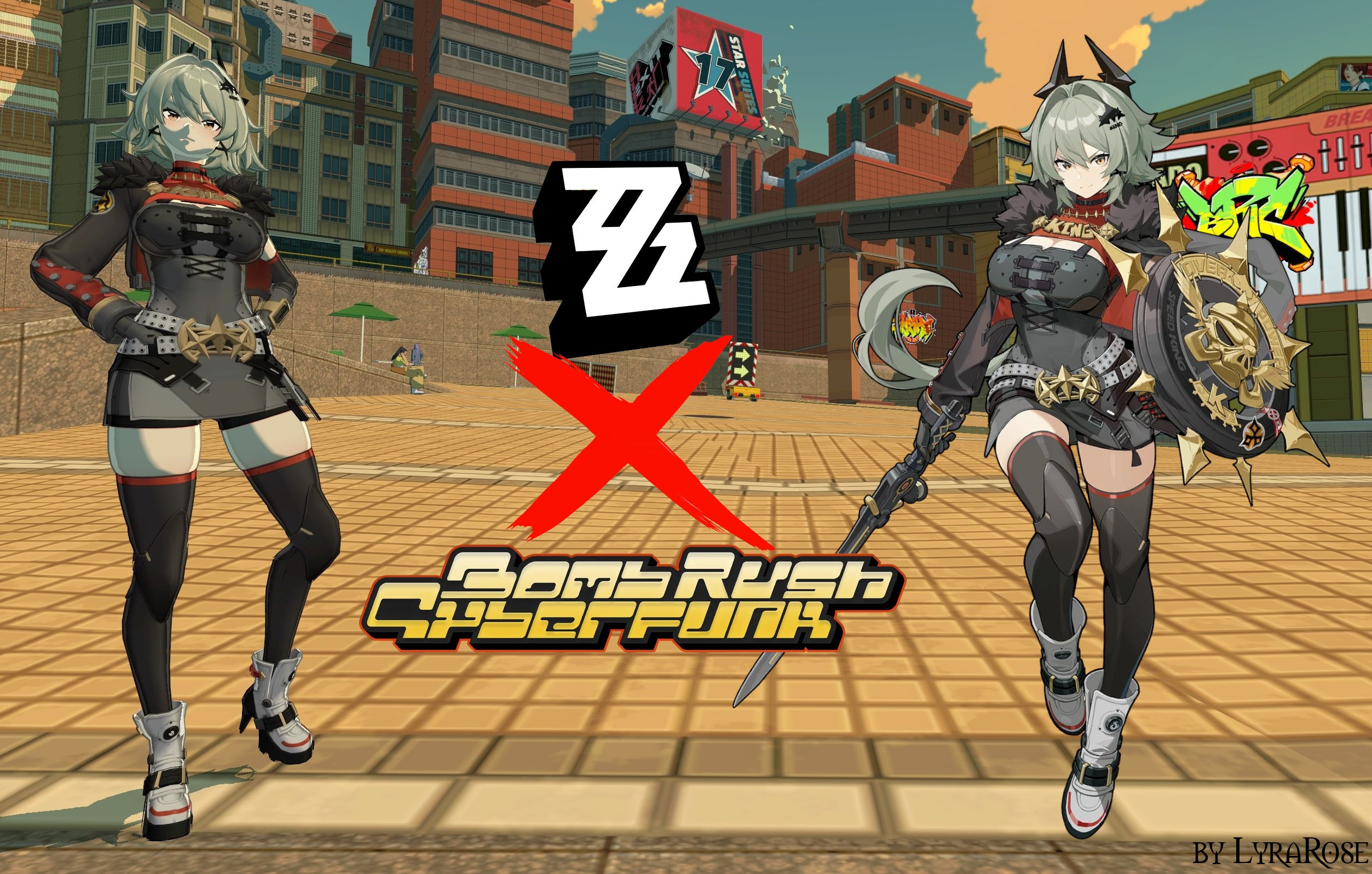 Caesar King (ZZZ) Mod for Bomb Rush Cyberfunk | BRC Mods